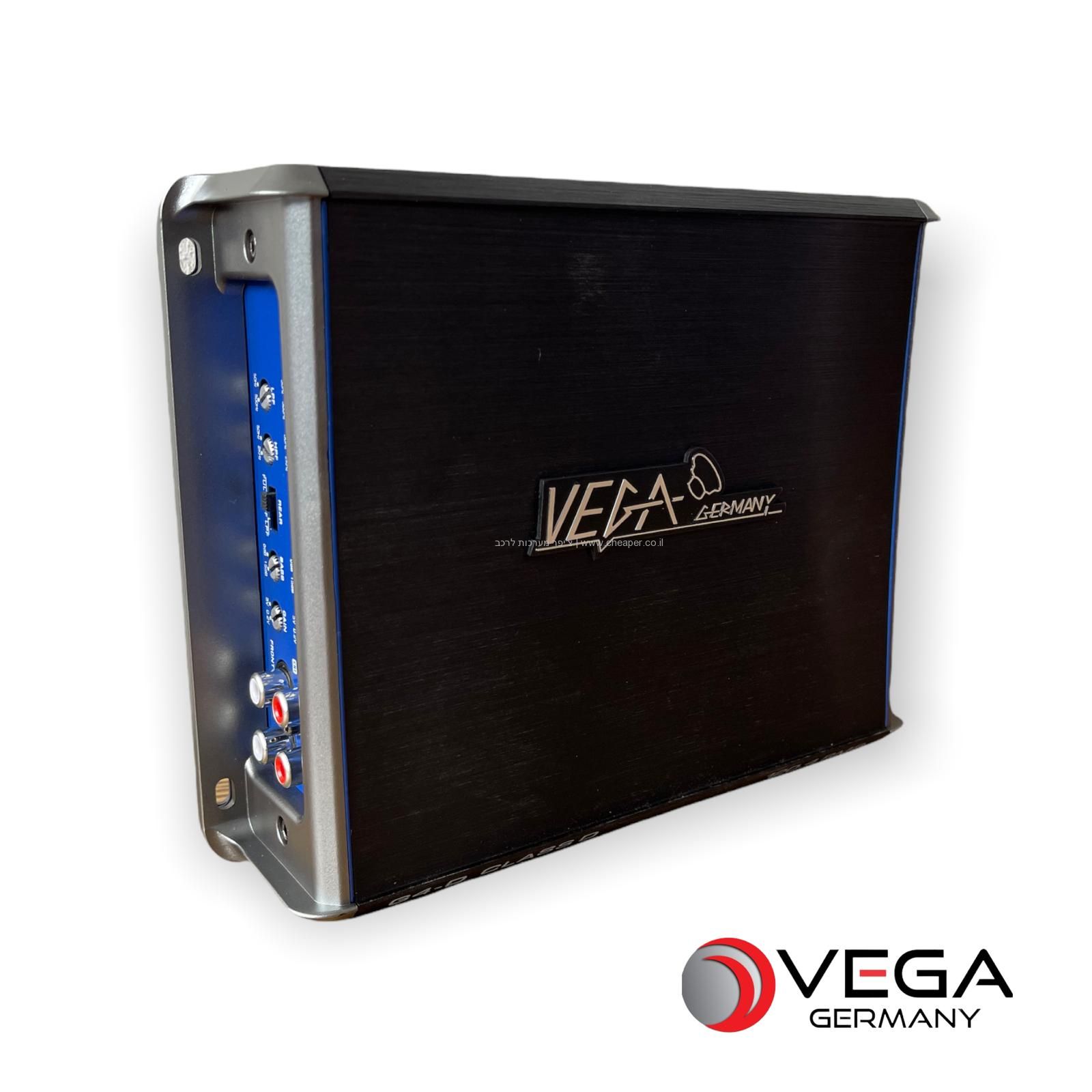 מגבר דיגיטלי לרכב - 4 ערוצים חברת VEGA GERMANY