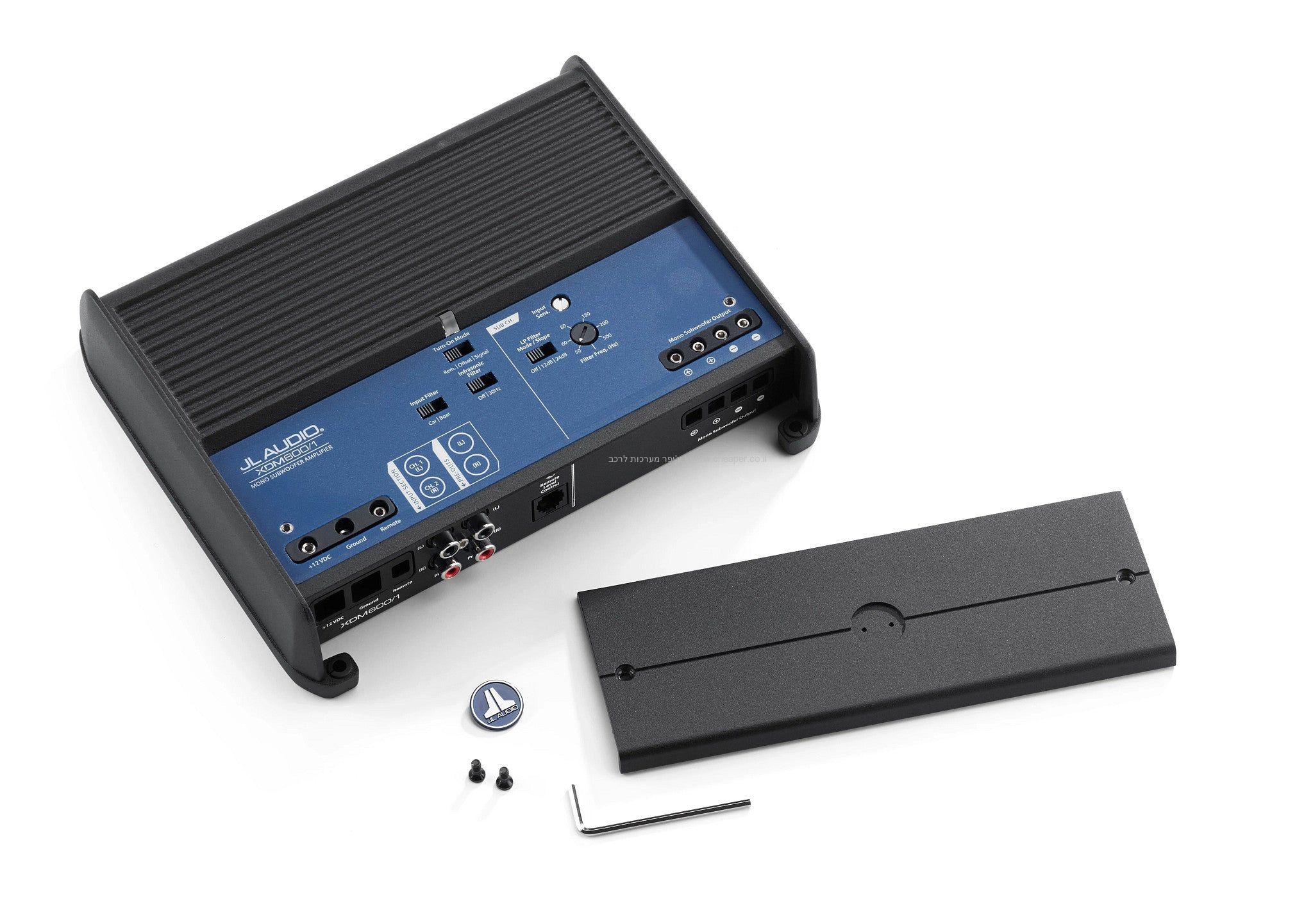 מגבר מונובלוק לרכב / לסירה סדרת XDM של JL-AUDIO דגם XDM600/1 | צ`יפר ...